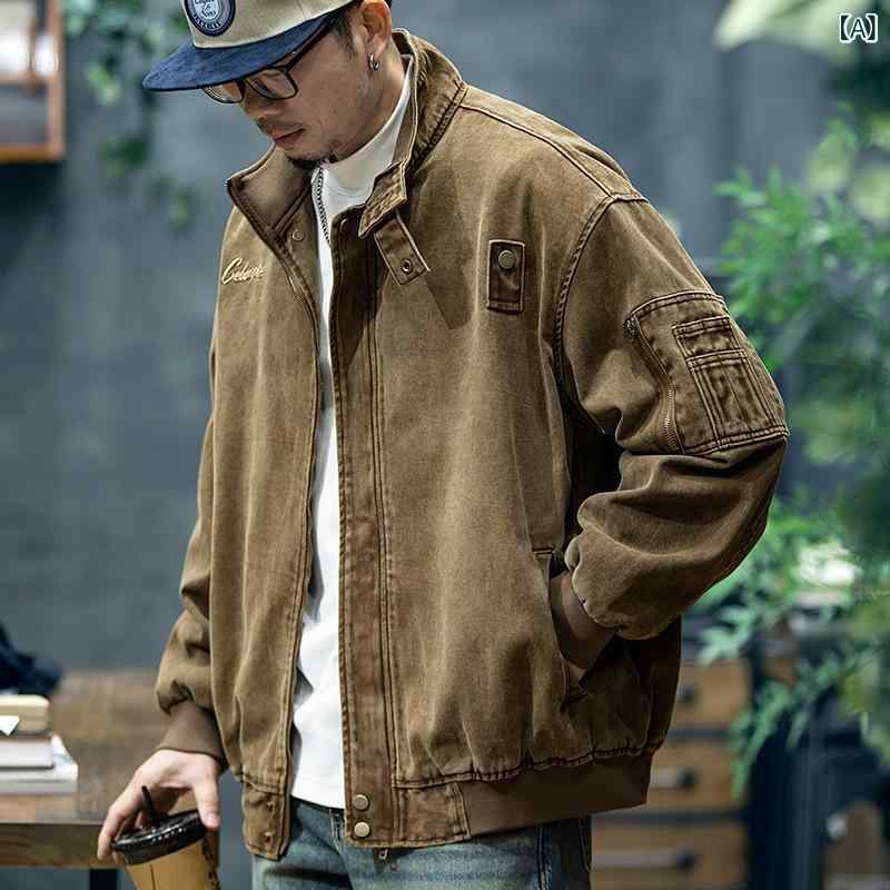 ・機能: 防水・カテゴリ: ジャケット・スタイル: 韓国風・対象: ティーン・ネックライン: スタンドカラー・フィット: ルーズ・前立て: ジッパー・フード: フード付き・厚さ: 普通・柄: 無地・対象年齢層: 成人・主な素材: コットン9...