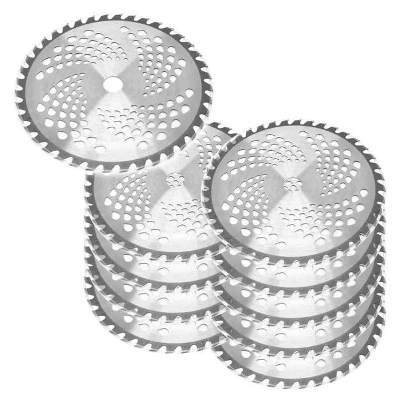 SeatheStars 草刈機用チップソー 10枚セット 替刃 外径255mm×刃厚1.25mm×刃数40P 草刈り用【草刈機の替え刃に】激しい摩擦や水との接触を繰り返す草刈機の刃は、サビや切れ味の劣化が起こりがち…。新しい刃に取り替えて草...