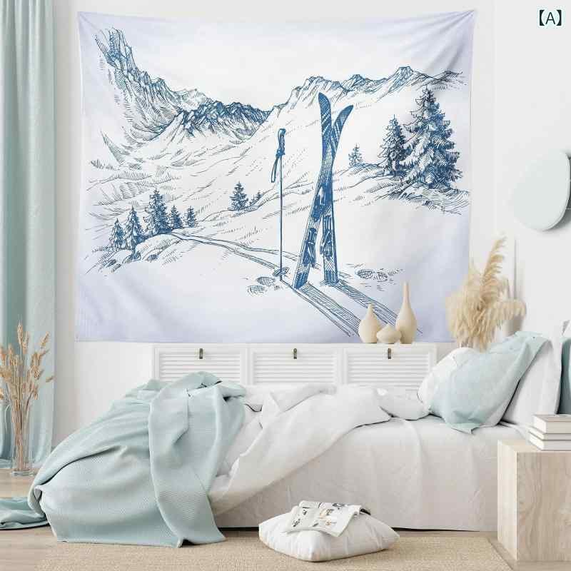 ・カテゴリ: タペストリー・スタイル: 北欧・主な素材: ポリエステル・柄: 風景・サイズ: 95x70cm、150x100cm、150x130cm、150x150cm、150x170cm、150x200cm、150x230cm、150x2...