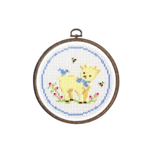 オリムパスのかんたんクロスステッチシリーズです！森に住むかわいい動物たちがやさしいパステルカラーのししゅうキットになりました♪布目が大きいので見やすく刺しやすいので、はじめての方やお子様、リハビリやデイケアにもオススメ！ 　 　　商品説明　...