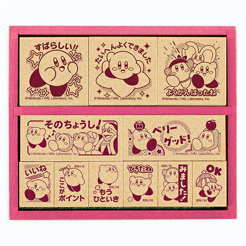詳細説明【特長】・頑張ったら星のカービィのキャラクターたちからごほうび！・大、中、小の3サイズセット！使い分けが出来てとっても便利！・こどもが大好きなスタンプで、ほめてのばしてあげよう！！・サイドにプリントが入った木製収納BOX入り。&nb...