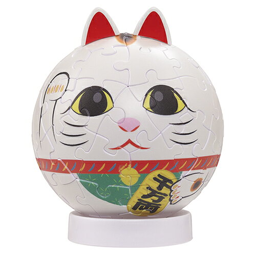 詳細説明【特長】・パズころりん「招き猫」は、お金を入れると起き上がりこぼしのようにころころゆれる3Dパズルです。・白い招き猫は、運気を上げ幸福に導き、右手を上げているデザインは金運を招くと言われています。&nbsp;商品仕様（スペック）完成...