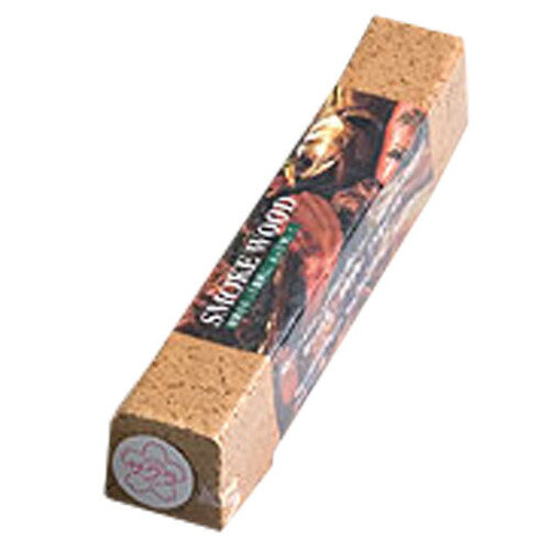 詳細説明ヤマザクラの樹皮を取り除き、純粋な木質部だけを微粉化して棒状に固めたものです。お線香が煙を出し続けるのと同じ原理で、一度点火して煙が出始めれば一定量の煙を出し続けます。【特　長】◆折ったり、2本つないだりすれば時間と煙の量が調節でき...