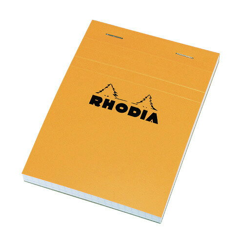 詳細説明オレンジの表紙でおなじみの「RHODIA（ロディア）」は1920年にフランスで誕生して以来、優れたデザイン性と使い勝手のよさでヨーロッパでは日常に欠かせないほど親しまれているメモパッドの定番です。立ったままでメモが取りやすいようにつ...