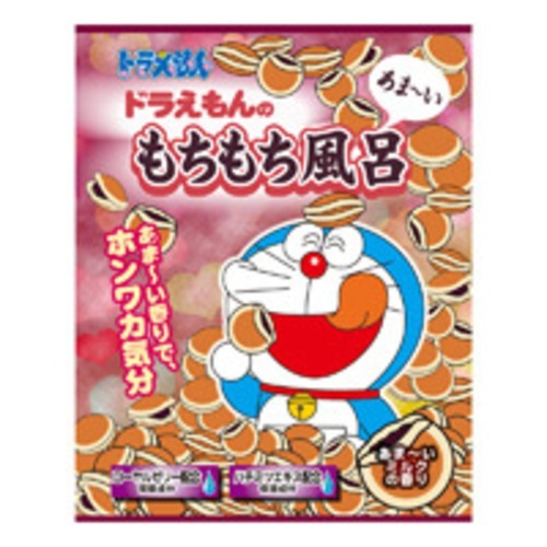 詳細説明【特長】・昔から親しまれている大人気キャラクター「ドラえもん」の入浴料です。・ハチミツエキスをベースに、それぞれのキャラにあわせた人気の成分を配合しました。【使用方法】（1）浴槽のお湯（約200L）に対して本品1袋を入れ、よくかき混...