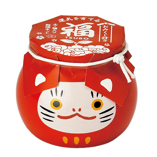 詳細説明【特長】・ころんと丸いフォルムが可愛い「だるま」をモチーフにした壺で、縁起のよい草花を育てます。・福を呼ぶ縁起物として古来から親しまれる「招き猫」を、現代のお部屋に飾りやすいデザインにアレンジ。・小さな福を壺にためつつ、植物とともに...