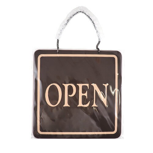 詳細説明【特長】・吊り下げタイプの両面表示です。&nbsp;商品仕様（スペック）本体サイズ（約）：縦200×横200×厚3mm素材：アクリルマット板落ち着いたブラウンカラー