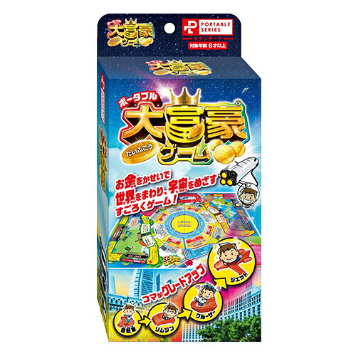 詳細説明【特長】・所持金＄40万を元手に大富豪を目指す、すごろくゲームです。・会社のオーナーになって、株を所有し収入源を増やしたり、ギャンブルで運も味方につけて大富豪を目指しましょう。・ゲーム終了後に一番、お金を所有しているプレイヤーが勝ち...