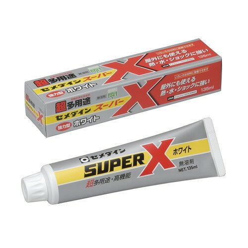詳細説明【特長】・屋外使用に耐える、抜群の耐候性と耐水性！・−60℃〜120℃に耐える抜群の耐熱性！・硬化後はゴム状の弾性体となるので抜群の耐衝撃性を誇ります！・混ぜる必要のない1液タイプ。・ゴム系接着剤と同じ仮止め不要の簡単接着。・しかも...