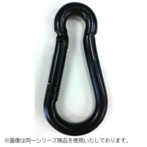 詳細説明【特長】・黒色でマットな塗装に仕上げたセイフティーフックです。・チェーンの連結など、取り外しが必要な場所に使用します。商品仕様（スペック）カラー：黒本体サイズ（約）：長80×幅40mm開口部開き幅（約）：10.8mm線径（約）：8m...
