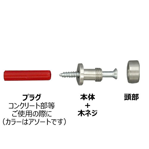 詳細説明【特長】・木部はもちろん、付属のプラグを使用することで、コンクリート部などにも使用できます。・色も高級感のあるきれいなホワイトブロンズ色です。&nbsp;【使用方法】（1）木部に取付ける場合は、キリで穴をあけた後、本体を装着した木ネ...
