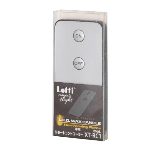 詳細説明【特長】・「ロッティ（Lotti）LEDワックスキャンドル」専用のリモコンです。・LEDキャンドルライト本体の遠隔操作が行えます。・ONボタンを押すと点灯、OFFボタンを押すと消灯します。※「LEDワックスキャンドル」本体のスイッチ...