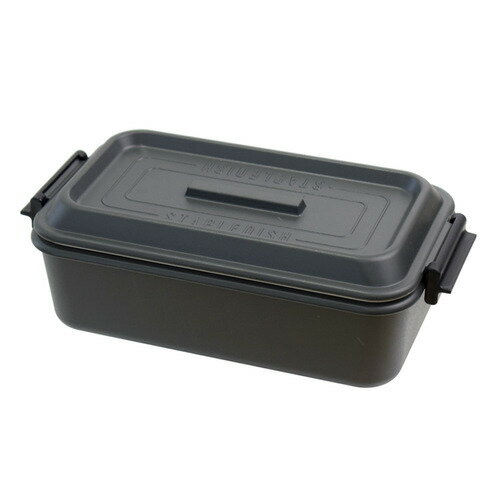 詳細説明【特長】・シャープでシックな雰囲気の「ステイプルユニ」シリーズの1段ランチボックスです。・本体は少し丸みのついた長方形で、つややかな塗装とブラックのバックルが高級感を演出します。・フタはドーム型になっているのでごろっとしたおかずもつ...