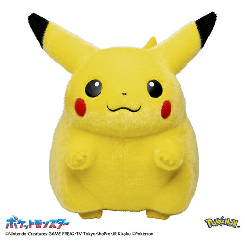 詳細説明【特長】・ポケモン30周年を記念して、1997年に発売した等身大サイズのピカチュウがかえってきました！&nbsp;商品仕様（スペック）本体サイズ（約）：幅28×奥29×高40cm対象年齢：3才以上1997年に発売した等身大サイズのピ...