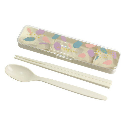 詳細説明※こちらの商品については、返品・交換を承っておりません。あらかじめご了承ください。【特長】・まるで水彩画のようなタッチの模様が散りばめられたケースと箸、スプーンのセットです。・箸、スプーンには抗菌加工が施されています。・全パーツ食洗...