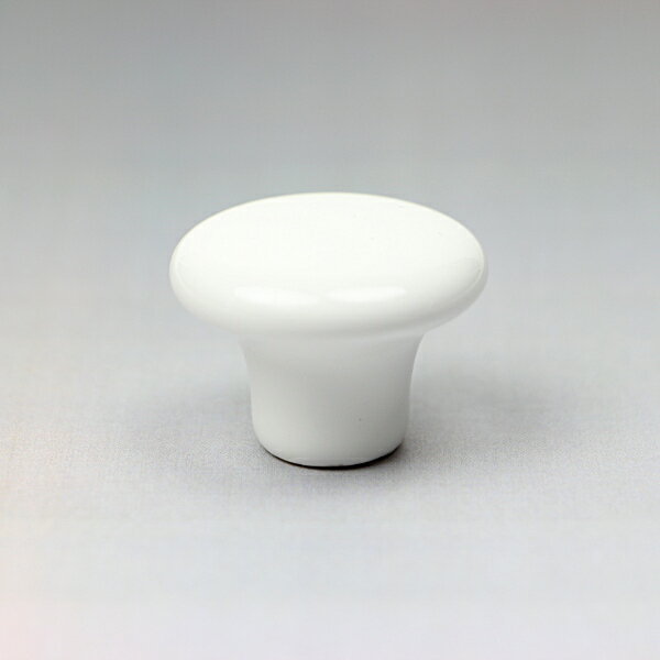 【サイズ】直径：約32mm　ネジ側直径：約14mm　高さ：約25mm 取付ネジ：M4×25mm (付属：1個） 適合板厚：約20mm〜約15mm 重さ：約20g 【材質】磁器 ※取付時プラスドライバーが必要になります。 ※生産ロットによって...