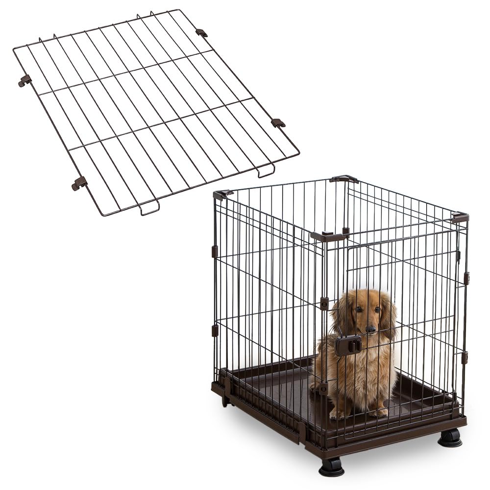 商品説明■　情報1商品サイズ（cm）：幅約44×奥行約61■　情報2材質：線材／スチール（エポキシ樹脂塗装）、屋根ジョイント／ポリプロピレン■　情報3対象：小型犬・猫（コンビネーションサークルP-CS-470V・1400V専用）■　情報4※...