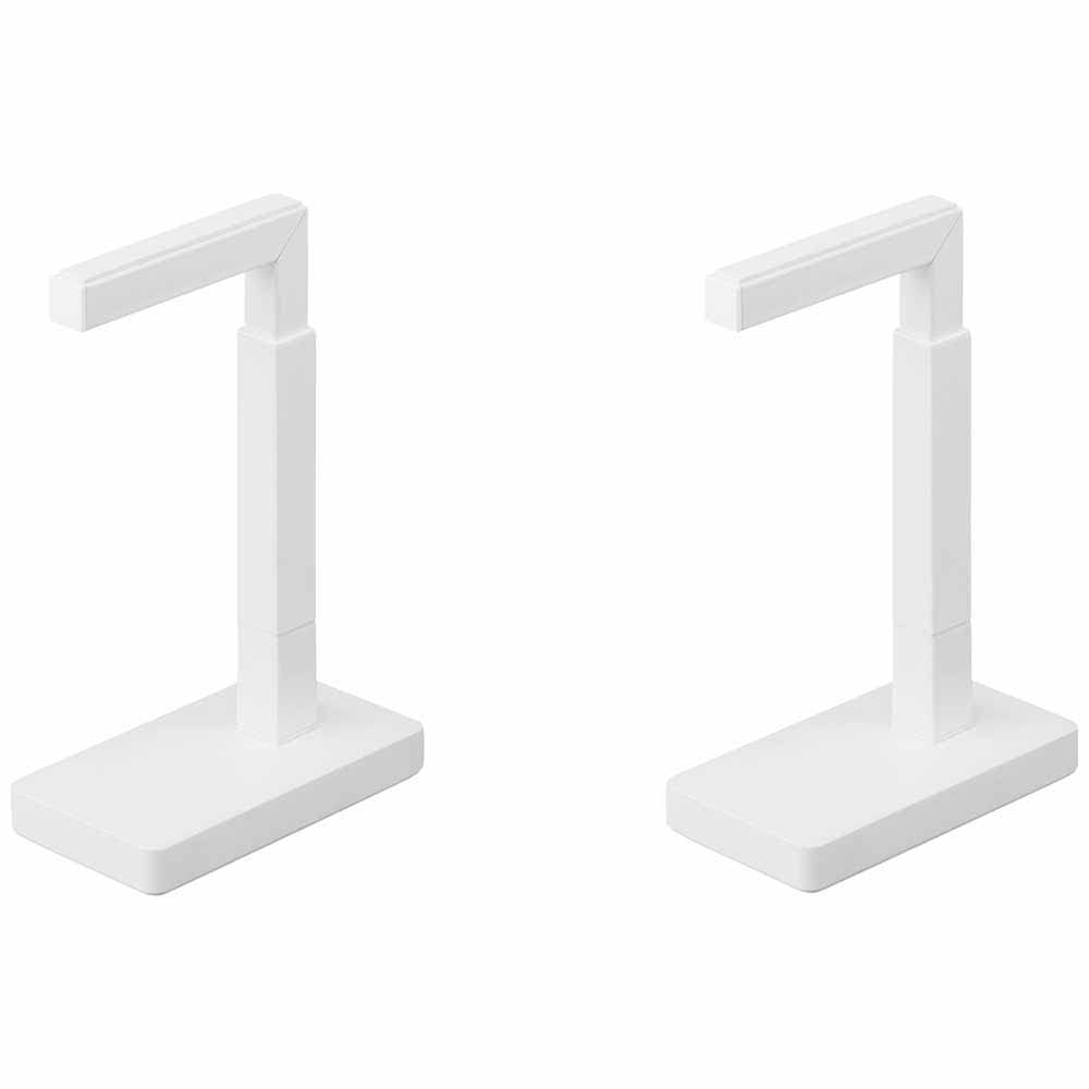 商品説明■　情報1内容量：2本入り■　情報2製品サイズ（cm）：幅約12×奥行約21.5×高さ約30～40■　情報3製品質量：約1.2kg■　情報4材質：［パイプ］スチール（エポキシ樹脂塗装）［樹脂部分］ABS樹脂、発泡PE■　情報5付属品...