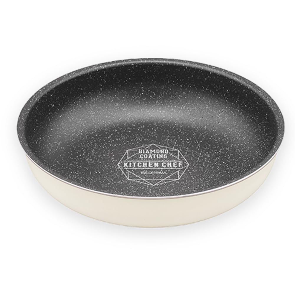 商品説明■　情報1製品外寸（cm）：直径約27.8×高さ約6 ／ 寸法：26cm■　情報2表面加工（内側/外側）：ふっ素樹脂塗膜加工/（底面を除く）焼付け塗装■　情報3材料の種類：［本体］アルミニウム合金［はり底］ステンレス鋼（クロム16％...