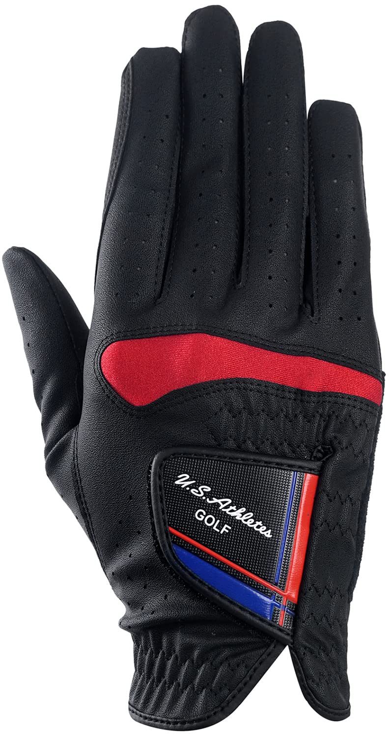 レザックス(LEZAX) U.S.Athletesのゴルフグローブ USGL-3654は、全天候型でプレーヤーのポテンシャルを引き出すために設計されたメンズ右利き用ゴルフグローブです。 ■特徴 このグローブは、耐久性と快適性を両立させるハイ...