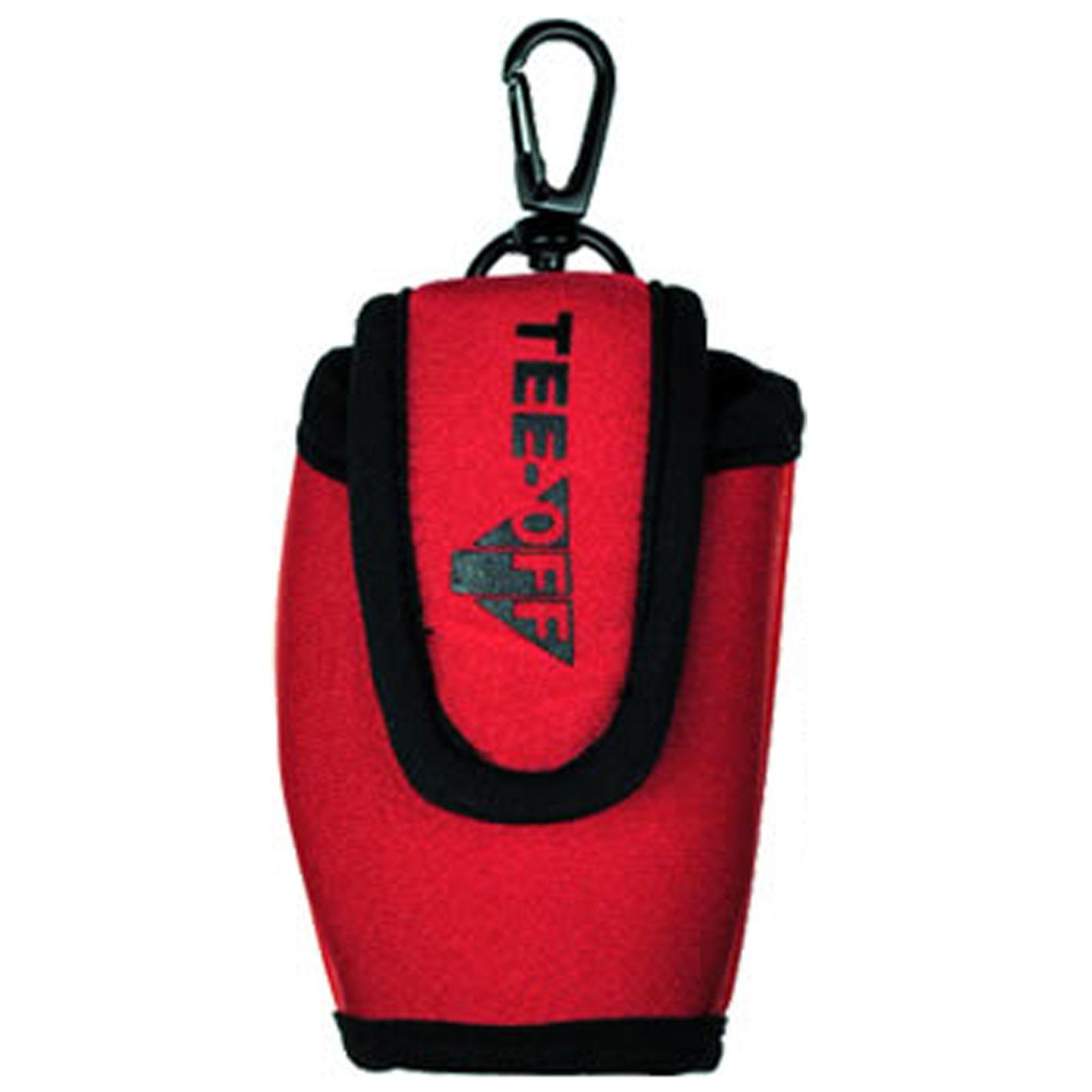 LEZAX（レザックス）TEE-OFFのゴルフボールケース（TOAC-2501 レッド）は、伸縮性に優れたネオプレーン素材を採用したボールホルダーです。 ゴルフボールを2個収納できる設計で、必要な時にすぐにボールを取り出せる利便性を提供しま...