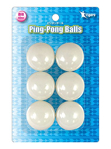 レザックスの「VIGORS ピンポンボール ラージ ホワイト 6P (VSTT-5776)」は、通常よりも大きいラージサイズ（40mm）の卓球ボールが6個入ったセットです。素材には耐久性のあるABS樹脂を採用しており、練習やレクリエーション...