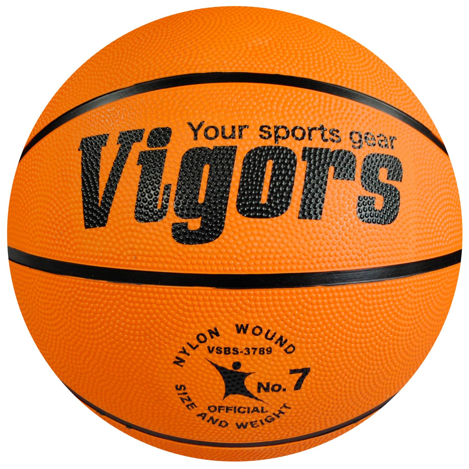 レザックス(LEZAX) Vigorsのバスケットボール7号球、VSBS-3789のご紹介です。このボールは、主に男子中学生以上を対象としており、公式戦や日々の練習に最適なサイズです。素材には、天然ゴムとポリエステルを使用しており、優れたグ...