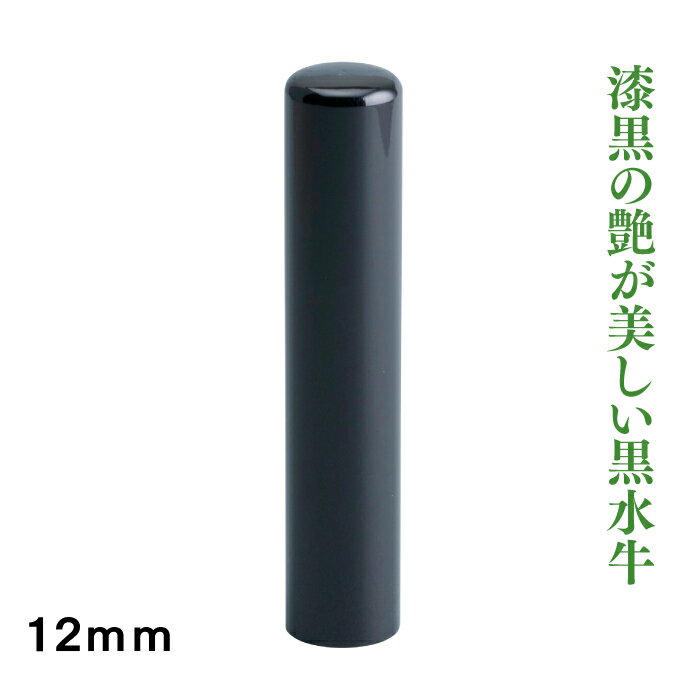 Item Information 説明 黒水牛　12mm　認印に適しています。 苗字のみ又はお名前のみでの彫刻をお勧めいたします。 ◆黒水牛とは 主に東南アジアに生息する水牛の角。 角の中心部に神経のように走っている小さな筋を「芯」と呼びこ...