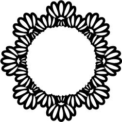 30×30mmのレースのスタンプです。メッセージカードの飾りやハンドメイド雑貨などにもおすすめです。●印面サイズ：30×30mm●台木：スーパーウッド●ゴム：感光樹脂★レーススタンプ一覧へ戻る。