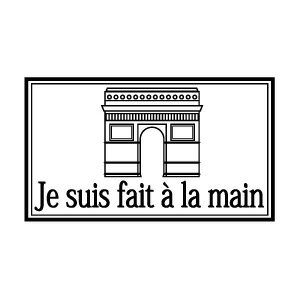 ハンドメイド作品のワンポイントや、ショップのプライスタグに使えるタグスタンプです。●印面サイズ：23×39mm●台木：スーパーウッド●ゴム：感光樹脂★タグスタンプ一覧へ戻る。