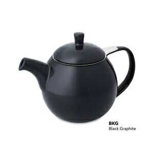 丸みを帯びた形が愛らしいポット。適正容量710ml 商品名：Curve Teapot（カーブ ティーポット） 適正容量：710ml./24oz. 本体サイズ：L 20.3 cm x W 13.3 cm x H 13.9 cm 重量：680g...