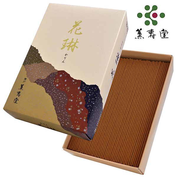※本商品はのし・包装・メッセージカード等、当店のギフトオプションは全てご利用いただけません。 ●商品名/花琳 ミニ寸 ●商品内容/花琳 ミニ寸(70g)×1箱 ●内容量/70g ●線香サイズ/約9cm ●煙の量/ふつう ●燃焼時間/約15分...