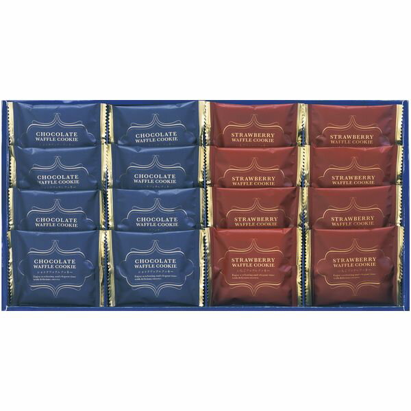 ●商品名/スィートバスケットワッフルクッキー W-BO●商品内容/ワッフルクッキー(ホワイトショコラ・いちご)×各8●アレルゲン/卵・乳成分・小麦●賞味期限/製造より180日●箱サイズ/約19.2×36.3×2.5cm●重量/289gサクサ...