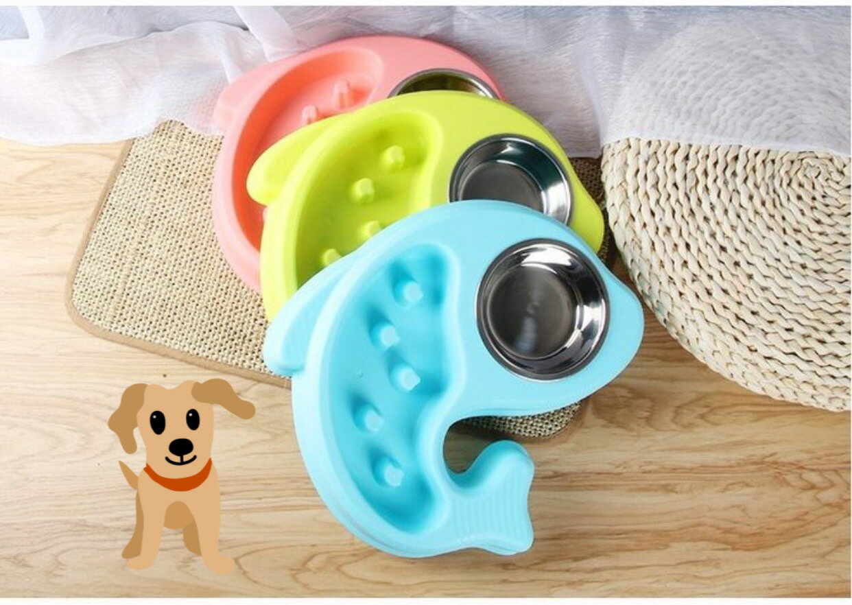 ❤【早食い防止】通常食器使用時に比べ、約10倍程度の時間をかけて、ゆっくり食べてくれるようになります。効果的に犬の食事速度を軽減し、ダイエットもできる。ワンちゃんの健康を考えたフードボウルです。消化吸収を促進することができて、...