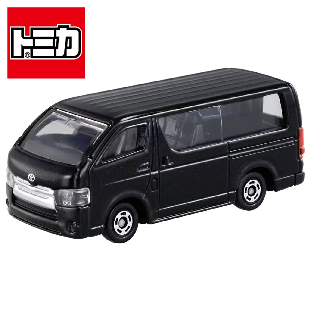 商品名 トミカ No.113 トヨタ ハイエース サイズ パッケージサイズ：W76×H41×D39mm カラー - 素材 - 仕様 アクション：サスペンション 車体のメインカラー：ブラック系(お子様にお伝えする目安の色) 生産国：ベトナム ...