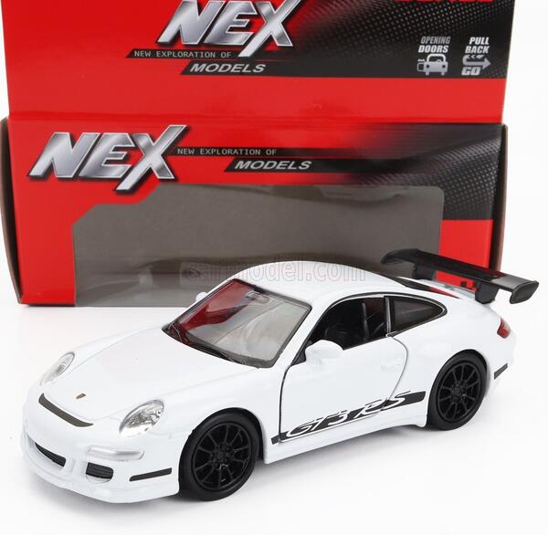 WELLY ポルシェ 911 997 GT3 RS 完成品 PORSCHE 911 プルバックミニカー Scale : 1/34 Material : die-cast ドア開閉可 ※海外製のダイキャストモデルの為、ボディに塗りムラなどがあ...