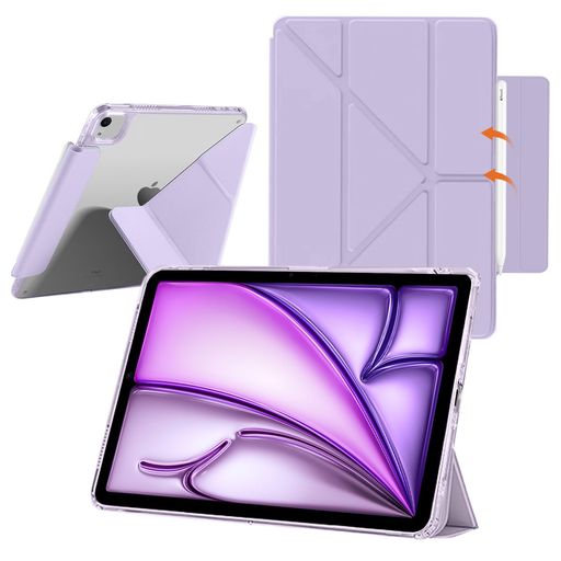 【対応機種】このタブレットケースのサイズは280.6 mm (11.04インチ) x 214.9 mm (8.46インチ) で、iPad Air 13インチ M4 2026 (第8世代)(A3461/A3462)/iPad Air 13イン...
