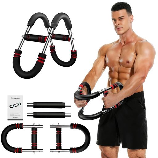 【ユニークな上半身フィットネス器具】ツイスターアームトレーナーは、あなたの個人的なワークアウトトレーナーとして、トレーニングガイドチャートを通して、キラー胸のワークアウトを取得するのに役立ちます。ストレングスバーは、胸、腕、上腕二頭筋、腹筋...