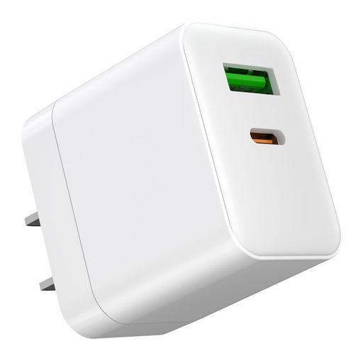 【USB-Cポート+USB-Aポートを搭載・2台同時充電実現】今回のタイプC充電器は1つUSB-Cポートと1つUSB-Aポートを搭載しており、2台デバイスを同時充電を実現します。単USB-Cポートまたは単USB-Aポートで10Wの高出力を実...