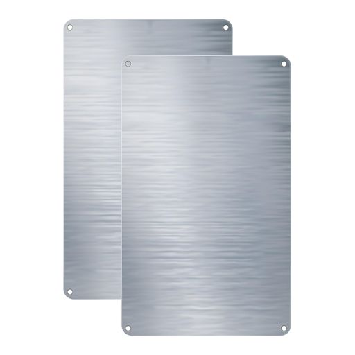 【商品仕様】サイズ:200*300mm、厚さ:0.85mm、材質:アルミ製看板、セット内容:2枚入り。 【高品質の素材】アルミ板は高品質なアルミを採用して、防水性、防腐性、防錆性が強いです。優れた加工性能と溶接性能があって、工程の中で最もよ...