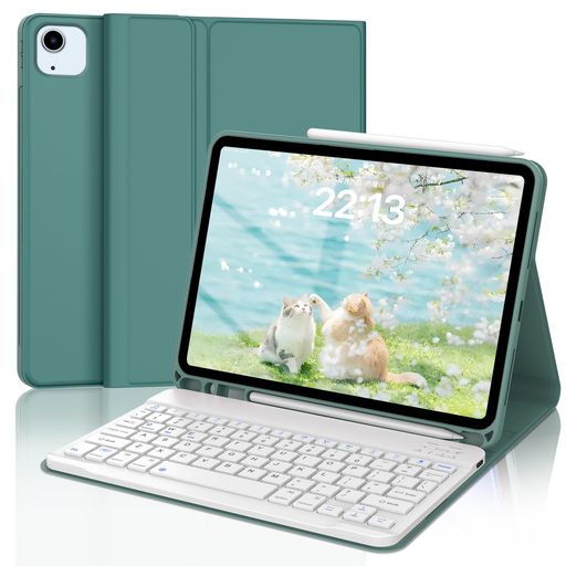 【最新M4モデル対応・抜群の互換性】このiPad用 キーボード付きケースはiPad air m4 11インチ、iPad Air m3 11インチ、iPad Air m2 11インチ、iPad Air 第5世代 10.9インチ、iPad Ai...