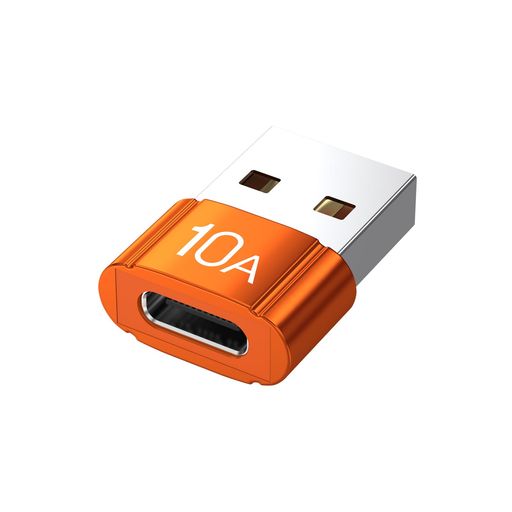 【急速充電】このType-C (メス) to USB 2.0 (オス) 変換アダプタは、最高200W/10Aの出力電流に対応し、Quick Charge 2.0技術をサポートしています。スマートフォンやハードドライブをPCのUSB-Aポート...