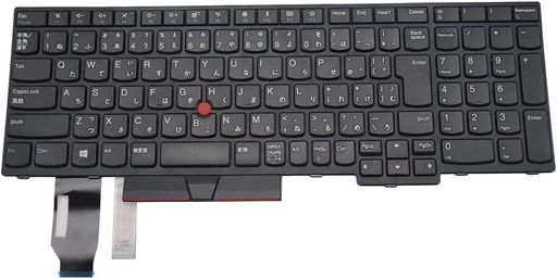 商品状態:新品(バルク品) 色:ブラック(黒) 言語:日本語キーボード(JP) 適合機種: Thinkpad E580 E585 E590 E595 L580 L590 T590 P52 P53s P7 [高品質] キーボードは高品質のプラ...