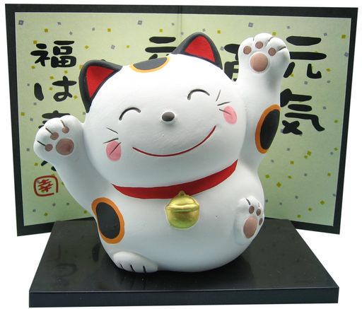 サイズ:約幅11x奥行き7x高さ10cm 重量:約220g 素材:本体-陶器 台-樹脂 原産国:日本