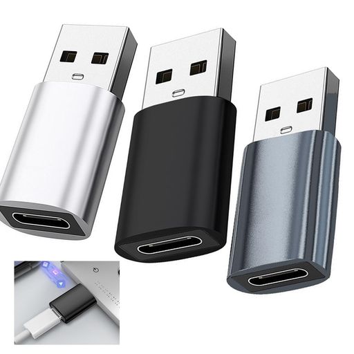 タイプC USB 変換:USB-C(メス)からUSB-A(オス)のUSB変換アダプターです。USB Aポート経由で、Type Cインターフェースを備えたスマホ、タブレット、HDD、USBメモリなどその他のUSB機器をPCやACアダプターに簡...