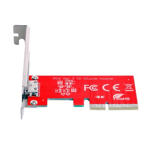 このPCI Expressカードは1つのSFF-8612インターフェースでPCを拡張します。 接続することができます。 オプションのケーブルを使用してSSDを1つ。 カードはNVMeプロトコルを使用してPCI Express信号を伝送します...