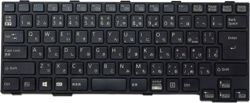 商品状態:新品(バルク品) 色: ブラック(黒) キーボード配列:キーボード 日本語 対応機種:富士通 LIFEBOOK A561/C A561/D A774/H A574/H A553/H A552/E A552/F A572/F E74...