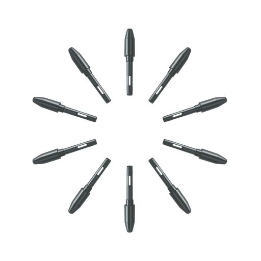 対応ペン:P58B/P59用 対応機種:Artisul D13S/ D16/D16Pro/D22S/M0610Pro 製品構成:替え芯10本だけ(※ペン先クリップは同梱されていません。) 高耐久性。耐摩耗性に優れた材質を使用した替え芯は、耐...