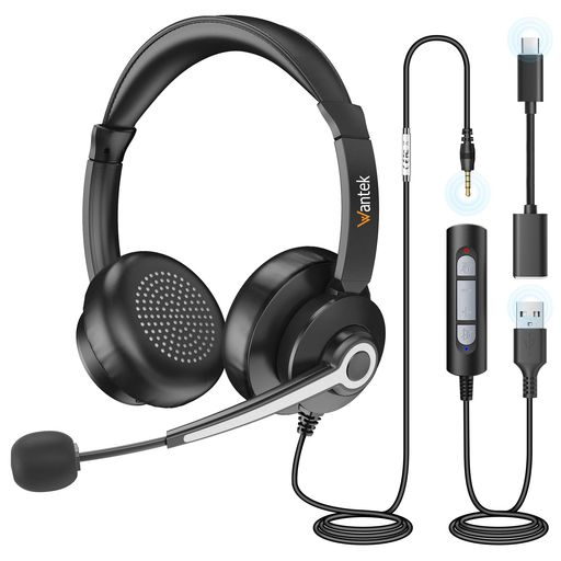 【最新ノイズキャンセリングマイク】 - 最新技術を搭載したノイズキャンセリングマイクにより、周囲の雑音や呼吸音を98%キャンセリングして、より安定したマイク伝送システムにより、クリアな通話コミュニケーションを実現します。 【超快適で楽しい、...