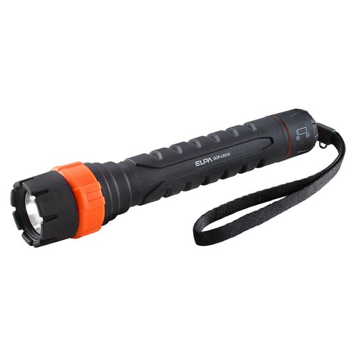 外形寸法(約):直径39X全長183(mm)(最大値) 使用電池:単三形アルカリ乾電池X2本(別売) 付属品:ハンドストラップ 連続点灯時間:約1時間※アルカリ乾電池使用時(電池の性能や使用状況により異なります)光源:白色LEDX1灯明るさ...